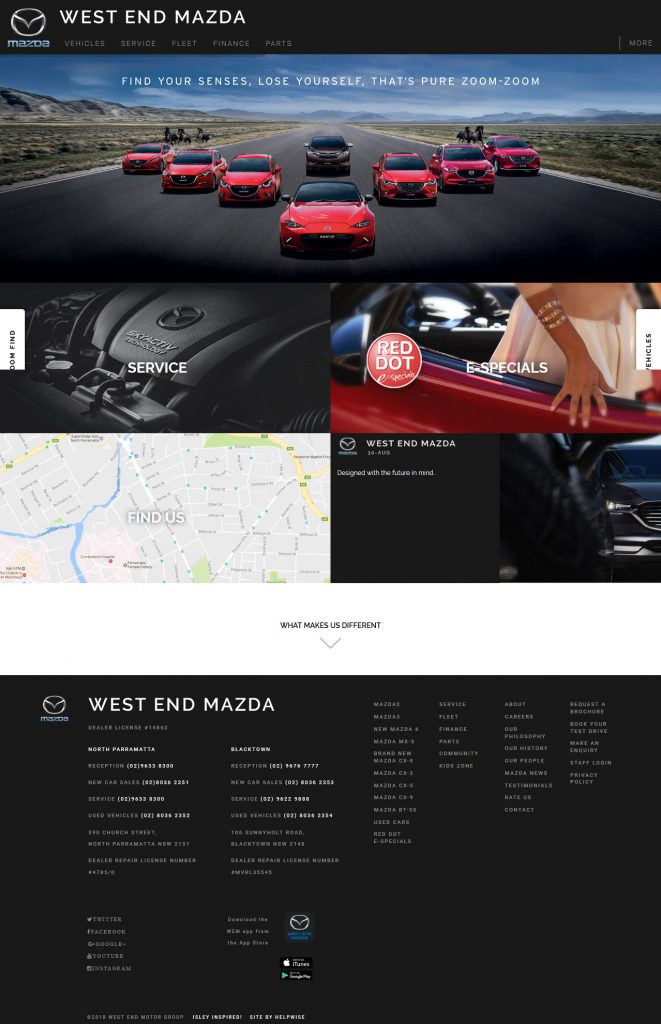 Our Work | Helpwise Website Design and Development Projects